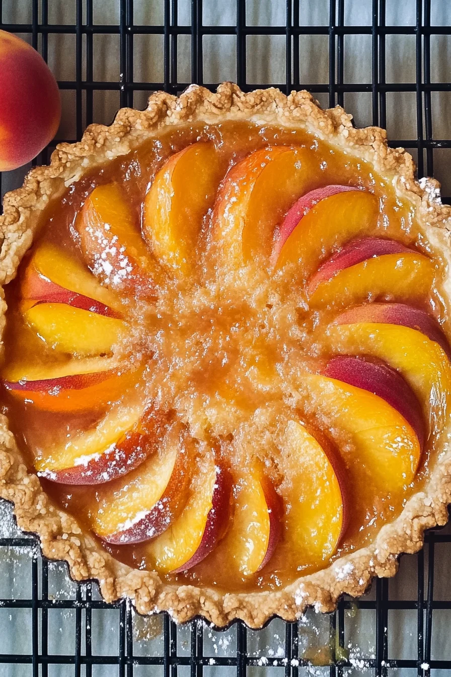 Peach Tart - Tasty Recipes Chef