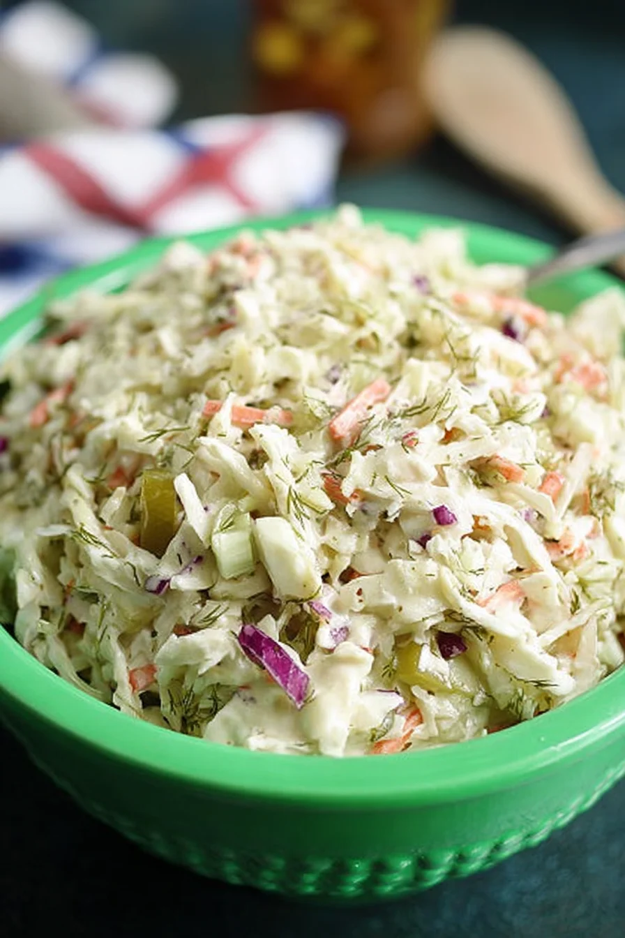 dill pickle coleslaw - Tasty Recipes Chef