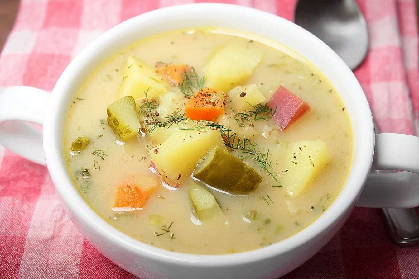 dill pickle soup recipe - Tasty Recipes Chef