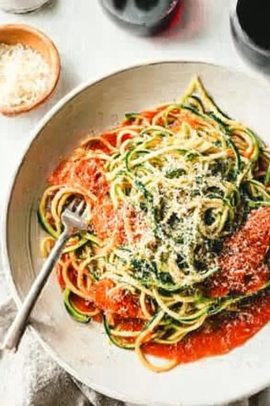 Zucchini Spaghetti Recipe - Tasty Recipes Chef