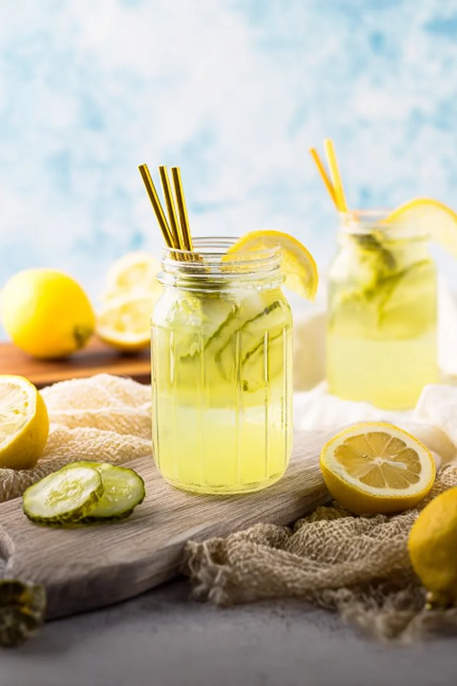 Dill Pickle Lemonade - Tasty Recipes Chef