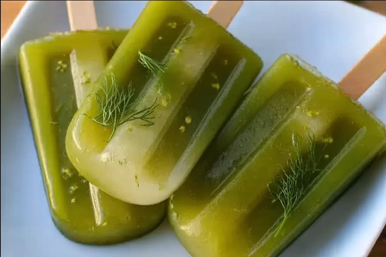 Garlic Dill Pickle Pops - Tasty Recipes Chef