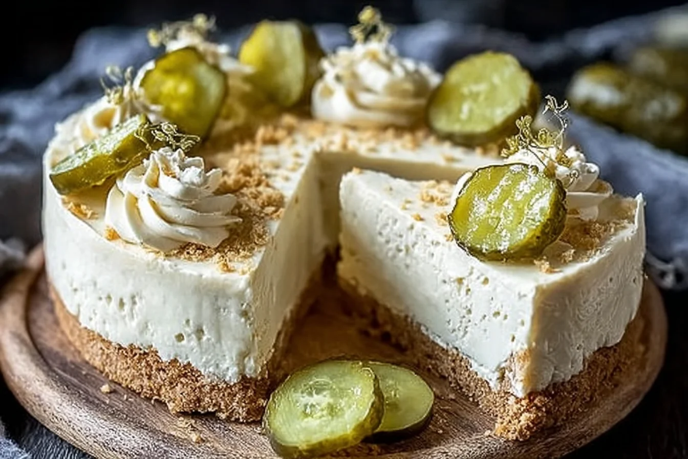 How to Make Pickle Cheesecake - Tasty Recipes Chef