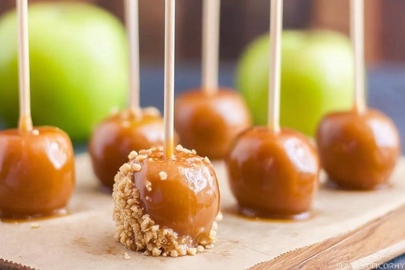 Mini Caramel Apples - Tasty Recipes Chef