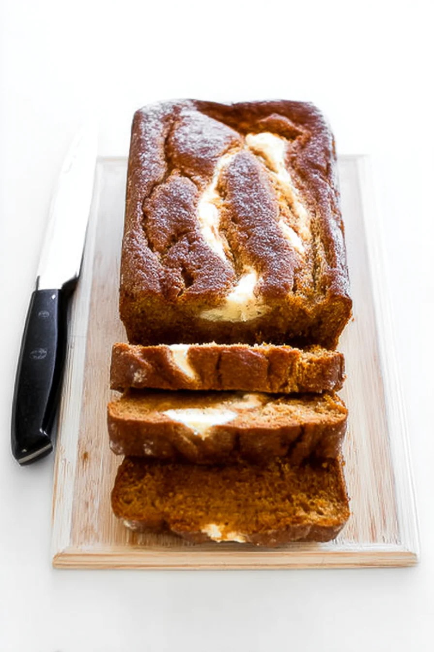 Pumpkin Cream Cheese Bread - Tasty Recipes Chef