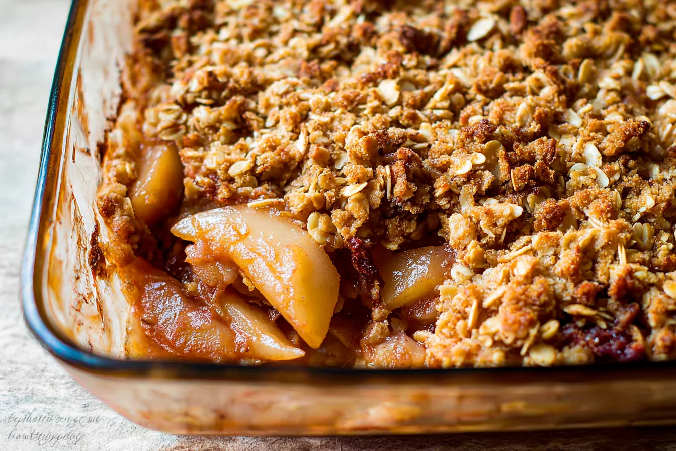 Apple Pear Crisp - Tasty Recipes Chef