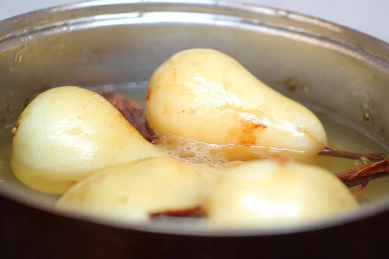 Poached Pears Recipe - Tasty Recipes Chef