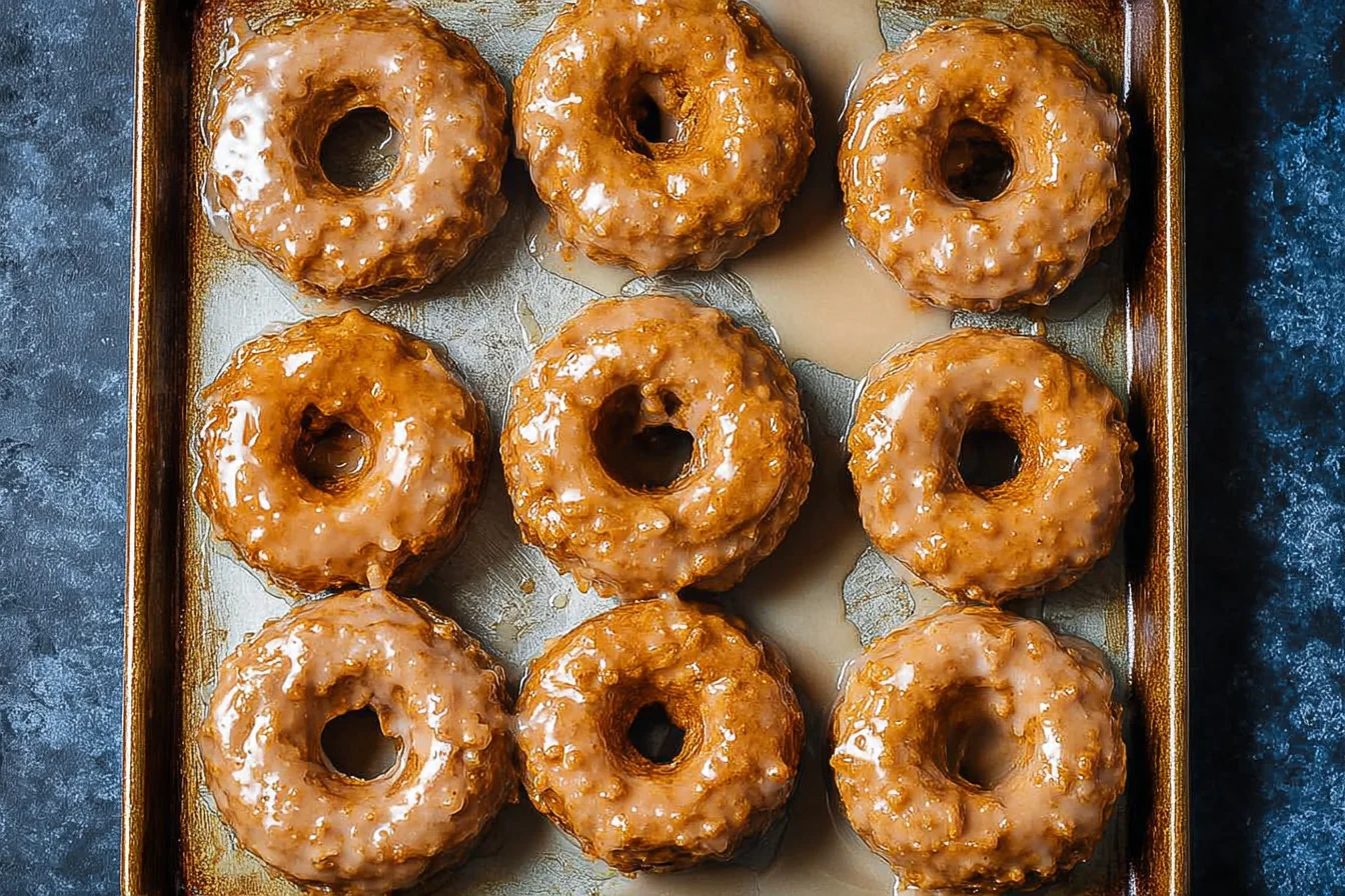Baked Pumpkin Donuts with Maple Glaze - Tasty Recipes Chef