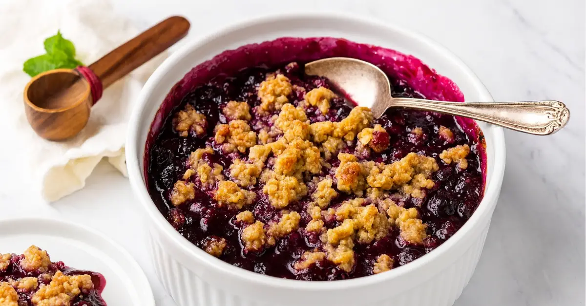 Concord Grape Crisp - Tasty Recipes Chef
