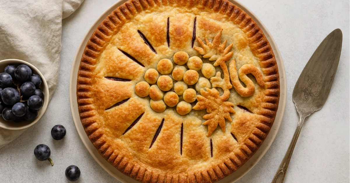 Concord Grape Pie - Tasty Recipes Chef