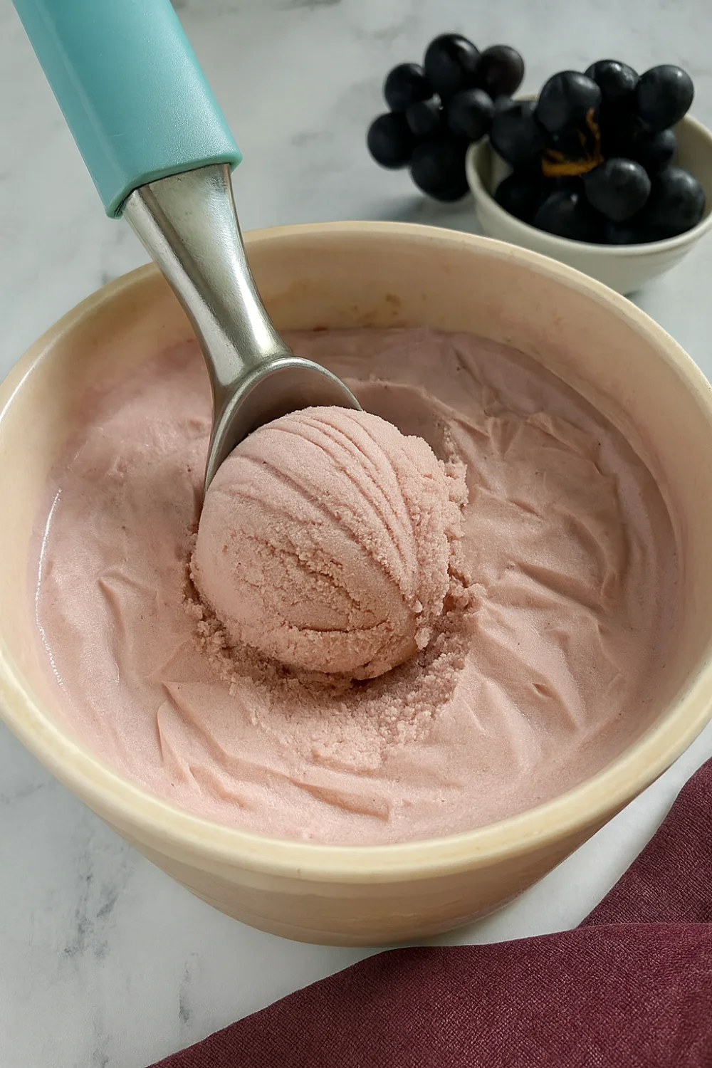 Concord Grape Ice Cream - Tasty Recipes Chef