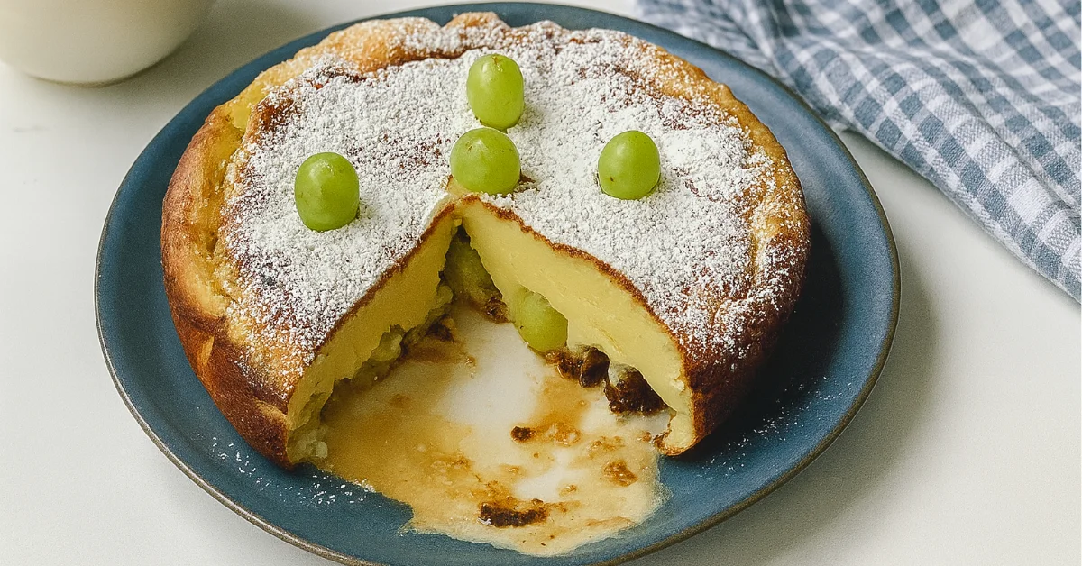 Grape Clafoutis French Flan - Tasty Recipes Chef