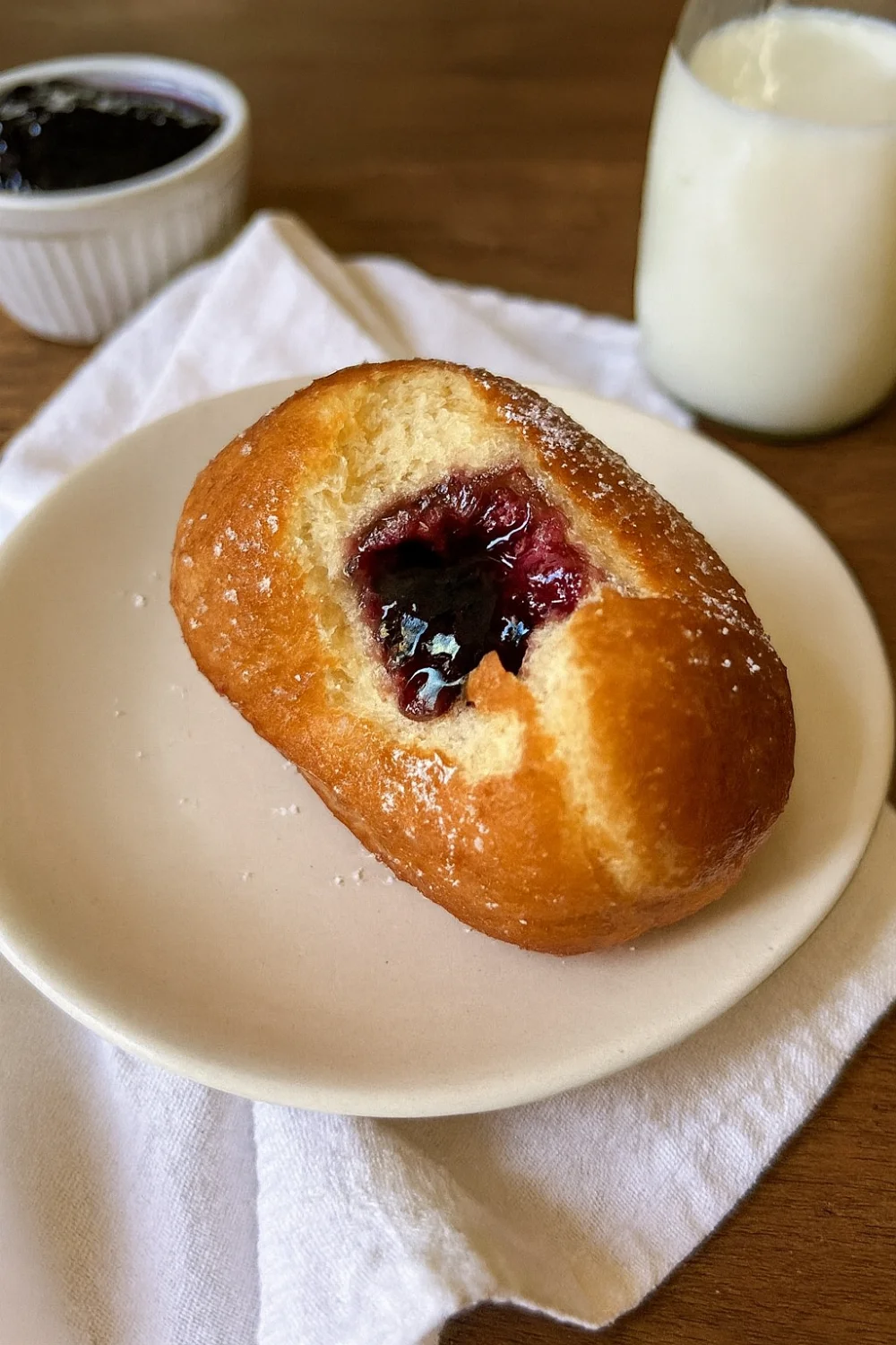 Grape Jelly Doughnuts - Tasty Recipes Chef