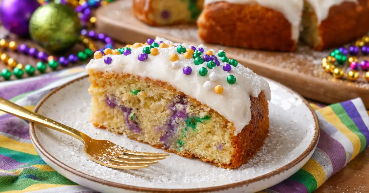 Authentic Mardi Gras King Cake - Traditional New Orleans Recipe