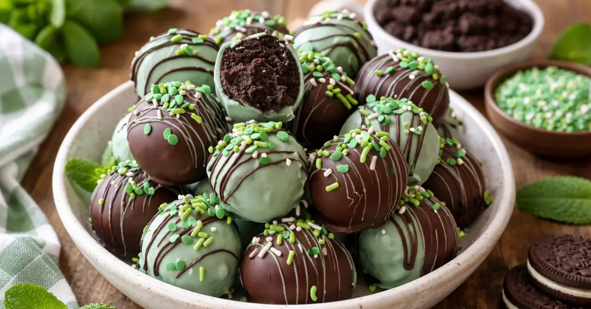 Mint Oreo Balls: Easy No-Bake Dessert Recipe - TRC