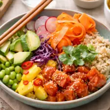 Salmon poke bowl - A Vibrant, Healthy Delight - Tasty Recipes Chef