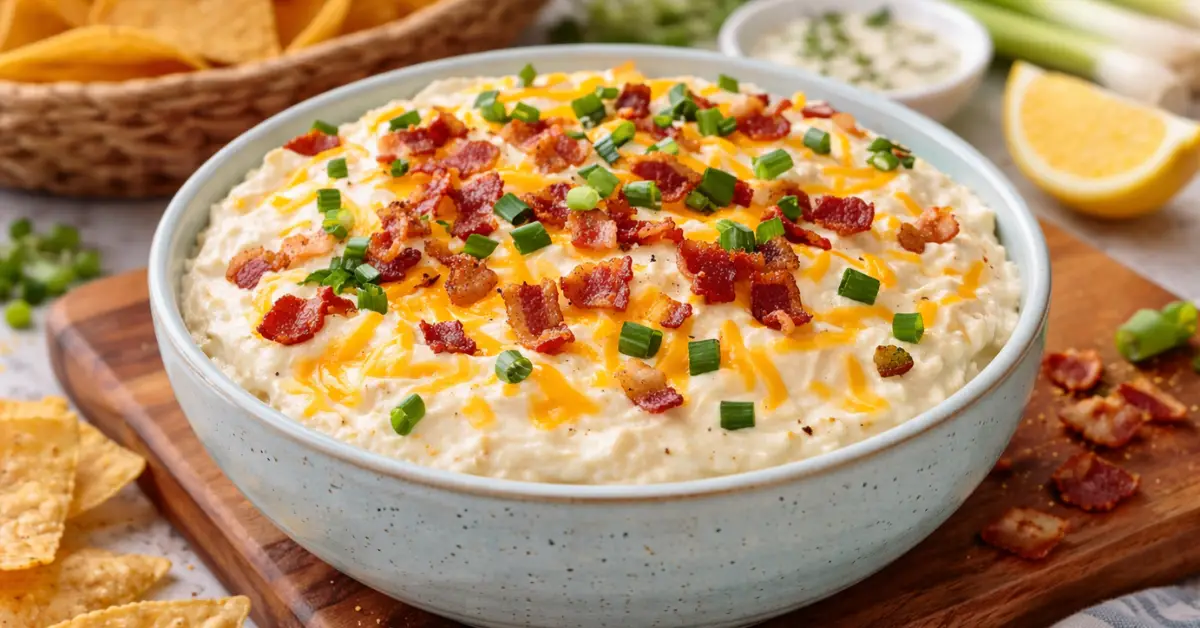 Bacon Cheddar Ranch Dip - The Ultimate Party Favorite - TRC