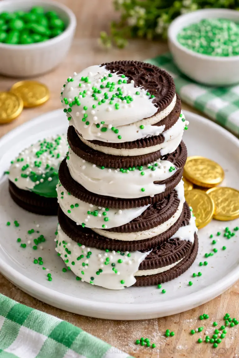 St. Patrick's Day Oreo Treats: Festive Green Cookies - TRC