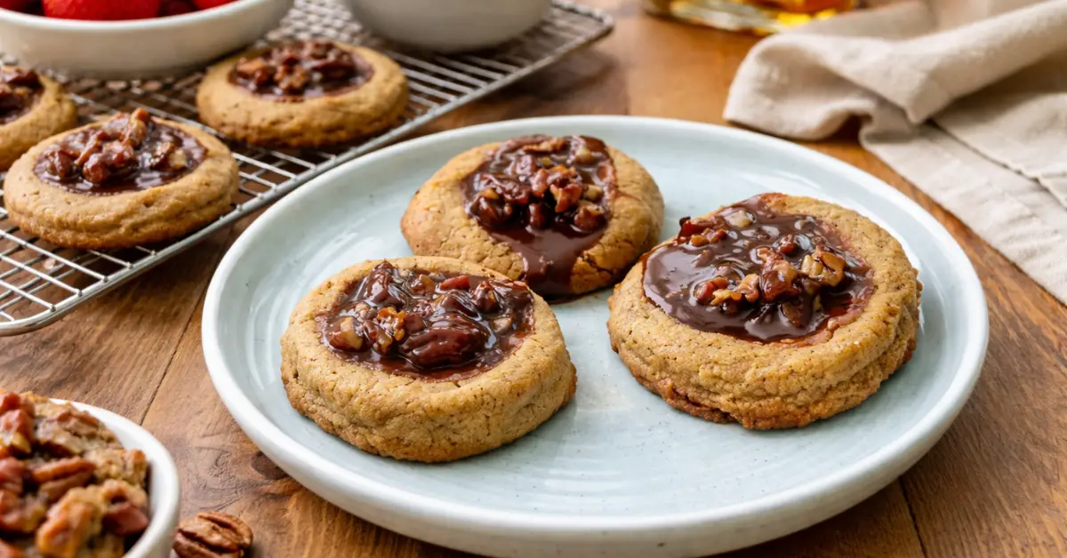 Kentucky Derby Cookies - Bourbon & Pecan Shortbread - TRC