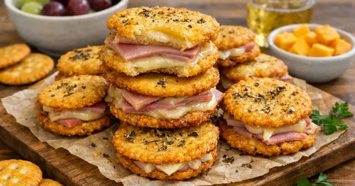 Ritz Cracker Party Sandwiches: The Ultimate Easy Appetizers